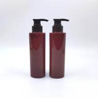 China 32mm Empty Refillable Plastic Cosmetic Bottles PET Shower Dispenser Container for sale