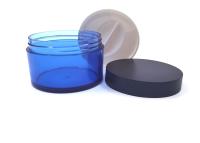 China Multicolor PET Plastic Jar With Matt Cap Face Cream Mask 150ml Empty Cosmetic Container for sale