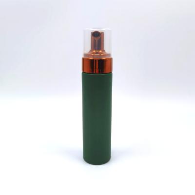 China Special Retro PET Foam Pump Container 300ml 350ml Cylinder Bottle for Beauty Products for sale