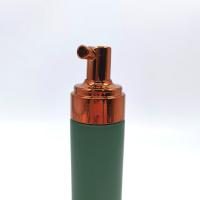 China Special Retro PET Foam Pump Container 300ml 350ml Cylinder Bottle for Beauty Products for sale