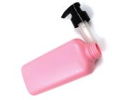 China 32/410 26.45oz Lotion PE Plastic Container Hot Stamping for sale