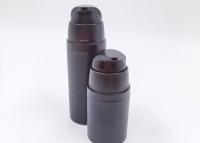 China Wide Body Airless Cosmetic Bottles 50ml 80ml 100ml with Transparent Cap for Beauty Packaging for sale