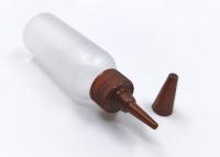 China Frosted Round PET Plastic Bottle Serum Water Container 70ML With Sharp Cap for sale