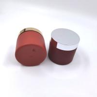China 30ml PP PET Cosmetic Cream Jar with Plastic Spoon for Body Scrub Hair Mask for sale