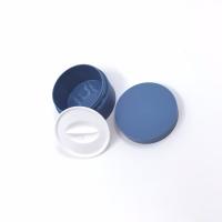 China Silkscreen Frosted Thick Wall PET Plastic Cosmetic Jars 100ml for Facial Mask Cream for sale