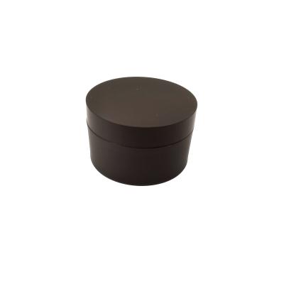 China Round Plastic Cosmetic Jars 30ml 50ml 100ml PET Face Cream Containers with Custom Printing Options for sale
