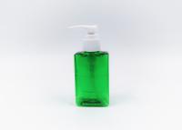 China 3.38oz Green PET Plastic Lotion Cream Bottle with Pump Dispenser - 100ml to 200ml Capacity Options for Shampoo and Body Care for sale