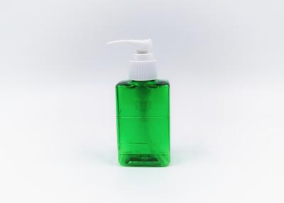 China 3.38oz Green PET Plastic Lotion Cream Bottle with Pump Dispenser - 100ml to 200ml Capacity Options for Shampoo and Body Care for sale