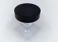 China Square Shape Plastic Cosmetic Jars Matted Silk Screen Printing Face Mask Container 250ml for sale