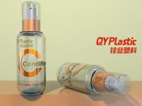 China Luxury Plastic Cosmetic Bottles Thick Wall Clear 100ml 150ml for sale