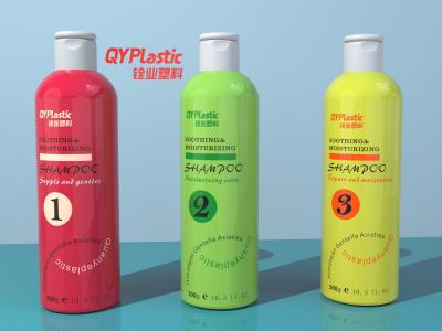 China 4oz 6oz 8oz PET PCR Cosmetic Bottles with Plastic Flip Cap for Body Cream Lotion for sale