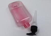 China 500ml Matte Square PET Plastic Bottle with Silkscreen Printing - Gray Cosmetic Container with Lotion Pump for sale