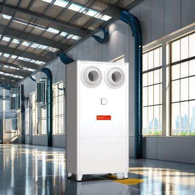 China Air Water Evaporative Cooling System Semi Open For Hotel Garage And Station Hall for sale