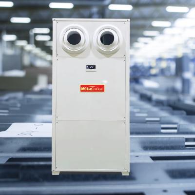 China Evaporative water Cooling AC Semi Open Air Water Cooled R410A AC Power Source for Room Garage Use Commercial Needs for sale