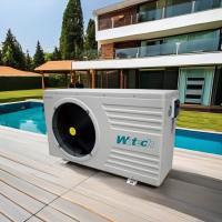 China Mini Spa Pool Electric Heat Pump On/Off with Metal Housing Air Source 9.5KW R32 220V for sale