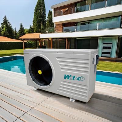 China Mini Spa Pool Electric Heat Pump On/Off with Metal Housing Air Source 9.5KW R32 220V for sale
