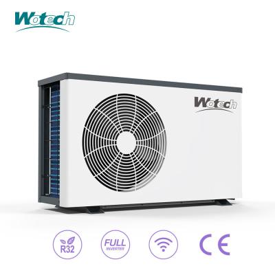 China Swimming 12kw Pool Heat Pump R32 Full Inverter For Domestic Water Flow Rate 4-6m3/H for sale