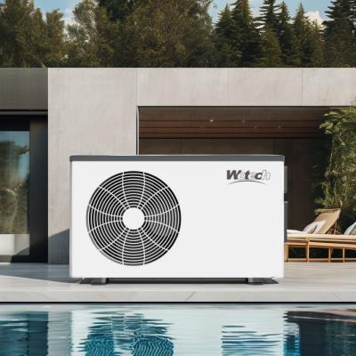 China Hotel R32 Metal Casing 12kw Pool Heat Pump With WiFi Smart Control for sale