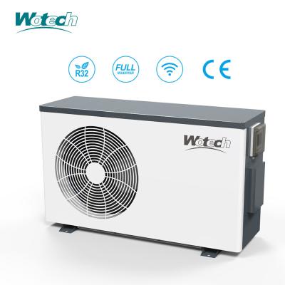 China High Capacity 6kw Pool Heat Pump Swimming Pool Heater With Flexible Control And R32 Water for sale