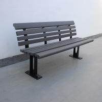 China Modern Garden Bench Seat Recycled Plastic For Sports Center Playground for sale