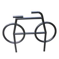 China Embedded Mounted Bike Parking Racks Steel Material 1250mm Length OEM for sale