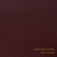 China Cowhide Pattern PVC Coated Paper Fancy Color Waterproof Book Binding Paper for sale