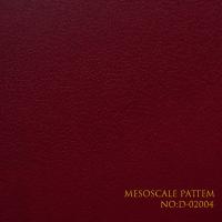 China Cowhide Pattern PVC Coating Paper With High Intensity Eco Friendly for sale