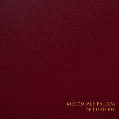 China Cowhide Pattern PVC Coating Paper With High Intensity Eco Friendly for sale