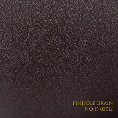 China PVC Coated Leatherette Paper With Different Pattern Brown Color for sale
