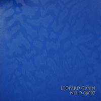 China Fashion promotion high quality fancy color embossed leatherette paper waterproof for sale