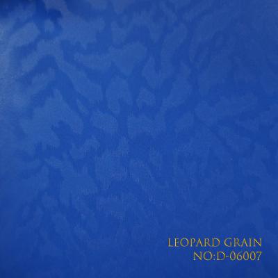 China Fashion promotion high quality fancy color embossed leatherette paper waterproof for sale