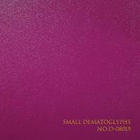 China PVC coated paper with cowhide pattern fancy color waterproof PVC book binding paper for sale