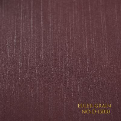 China Wrapping PVC Card Paper Cover Waterproof With Bark Pattern for sale