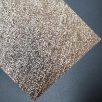China Luxurious Waterproof Metallic Coated Paper Packaging With Straw Grain for sale