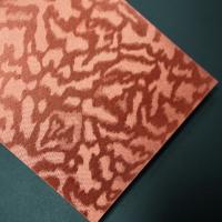 China Wear Resistance Metallic Gift Wrap Paper With Leopard Grain for sale
