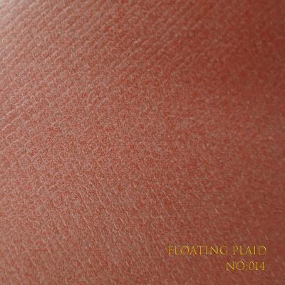 China Floating Plaid Leatherette Paper for Bookbinding Packaging Authentic Beauty for sale