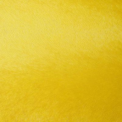China Fancy color waterproof PVC book binding paper with Matt golden yellow brushed texture for sale
