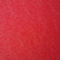 China Embossed leather paper for book binding waterproof with Red straw pattern for sale