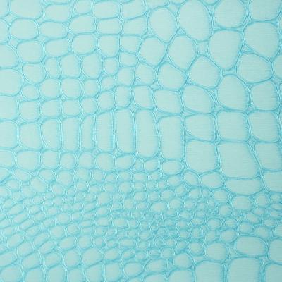 China Special Leatherette Paper Soft Binding with Light blue Lizard Pattern for sale