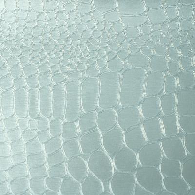 China Pattern Artificial Leatherette Paper Leather Texture with Silver Lizard Pattern for sale