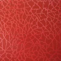 China Promotional supplier coated paper glazed coated paper with Red Ice Crack Texture for sale