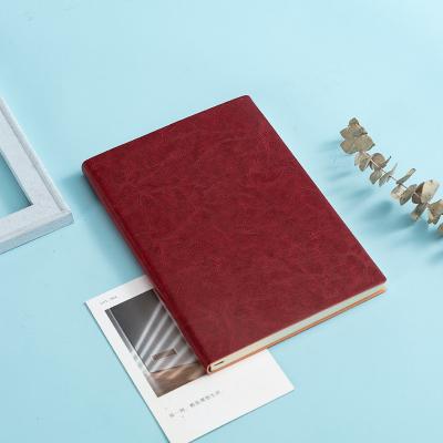 China Notebook Customized Printable Logo Diary Thickened Office Stationery Book for sale