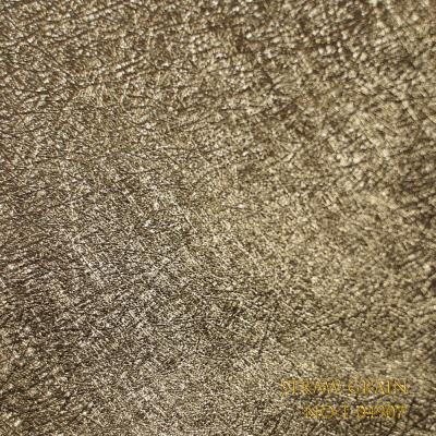 China Customized Gold Platinum Metal Texture PVC Coated Paper Embossed Wrapping Paper For Eco-Friendly Packaging for sale
