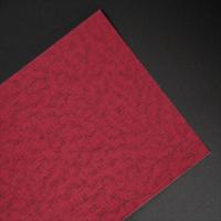 China Dark Red Waterproof PVC Paper for Gift Box Packaging for sale