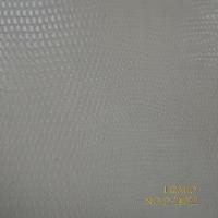 China White Eco-Friendly PVC Coated Paper 220gsm For Government Documents Lizard Pattern for sale