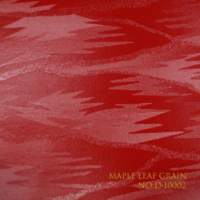 China RED Luxury Packaging PVC Paper 220gsm, Heavy Duty With Multiple Texture & Finish Choices For Jewelry Box & Fine Cover Crafting for sale