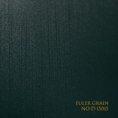 China Dark Green Premium Textured PVC Coated Paper 220gsm, Luxurious Embossed Patterns, Custom Gloss/Matte To Elevate Jewelry & Gift Packaging Brand Cowhide Grain, Sheepskin Grain for sale