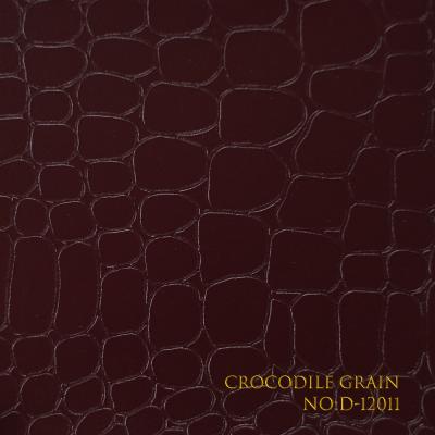 China Brown Factory Supply 220gsm PVC Laminated Paper For Jewelry Box & Passport Cover, Luxurious Patterns, Custom Gloss/Matte, Sample Available for sale