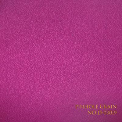 China Dark Brown Faux Leather PVC Coated Paper 220gsm Solid Color - High-Quality Gift Box Packaging Material, Suitable For Printing, Free Color Card & Samples Pink for sale