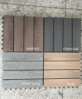 China 300x300x23mm WPC Decking Tiles , Wood Plastic Composite Decking Tiles for sale